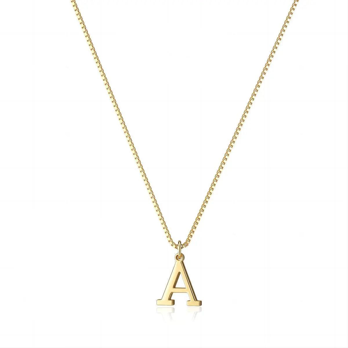 Collier avec lettres d'amour-initiales – Arielle Genève